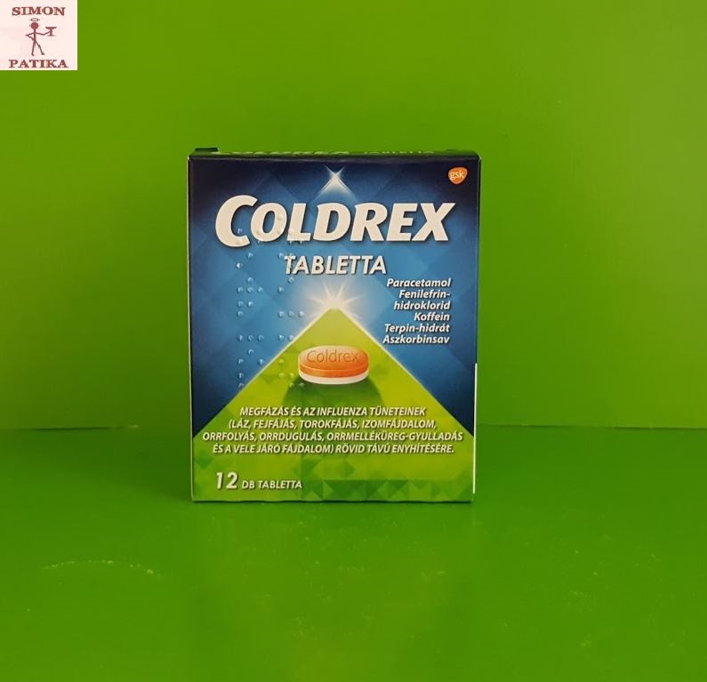 Coldrex tabletta 12db - Simon Webpatika